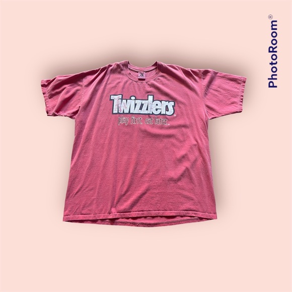 Authentic Pigment | Shirts | Twizzlers Play First Eat Later Vintage ...
